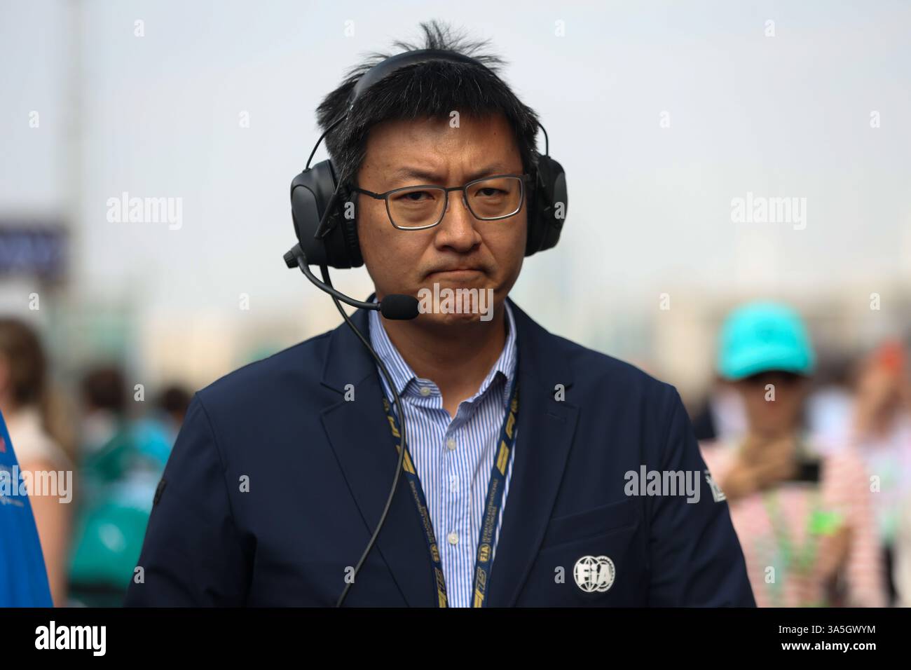 Shanghai, Shanghai, China. 23rd Mar, 2025. Guest .during F1 Grand Prix ...
