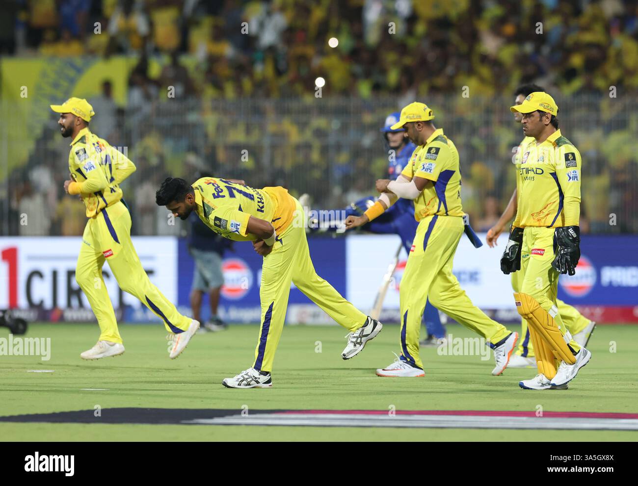Cricket: IPL 2025 : Chennai Super Kings (CSK) Vs Mumbai Indians at MAC ...