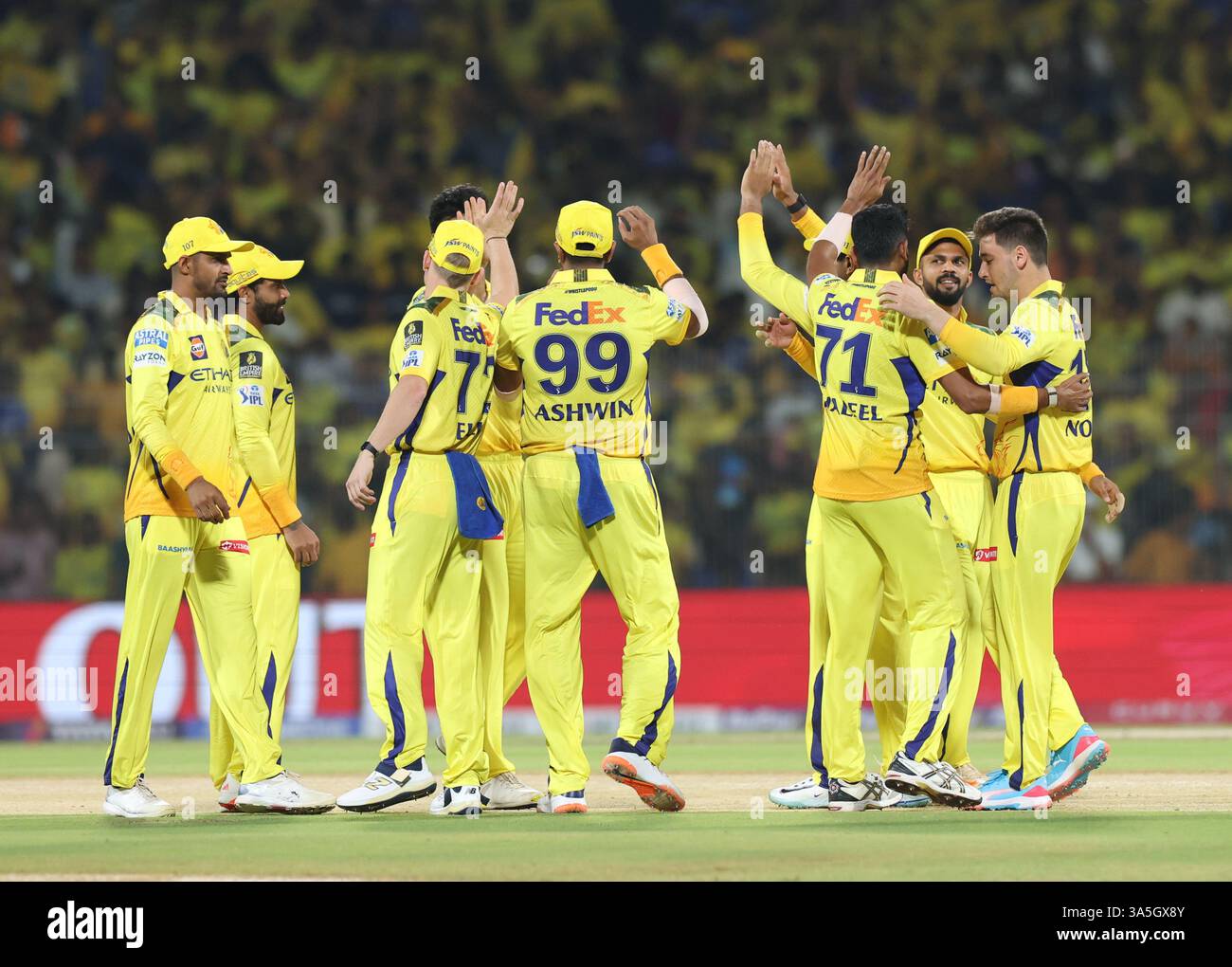 Chennai, India. 23rd Mar, 2025. Cricket: IPL 2025 : Chennai Super Kings ...