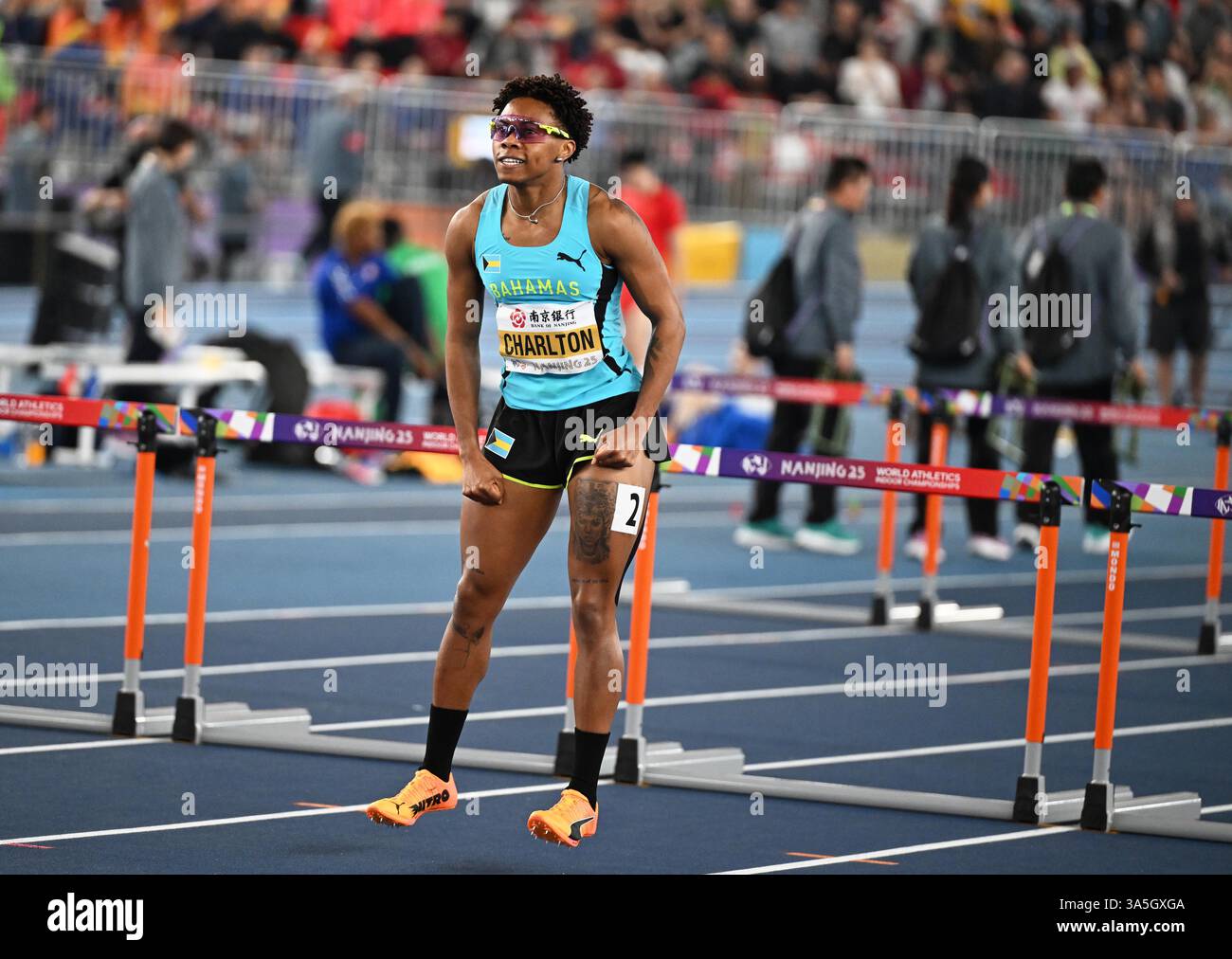 Nanjing, China's Jiangsu Province. 23rd Mar, 2025. Devynne Charlton of ...