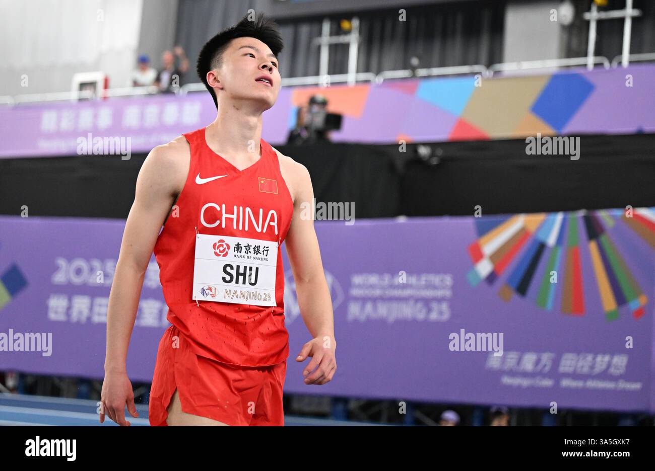 Nanjing, China's Jiangsu Province. 23rd Mar, 2025. Shu Heng of China ...