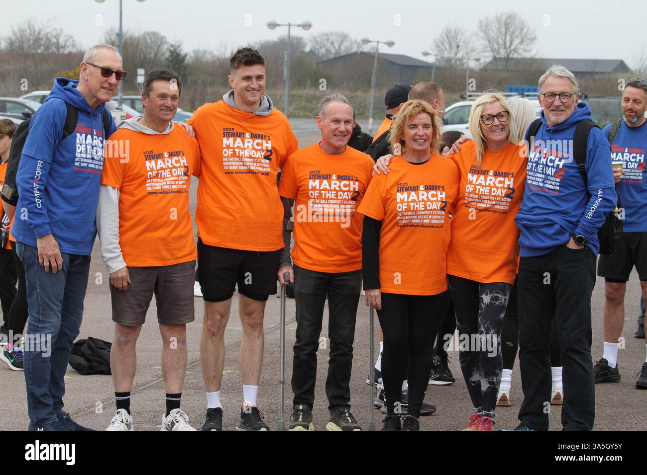 Colchester, UK. 23rd Mar, 2025. March of the Day II staged by the Darby ...