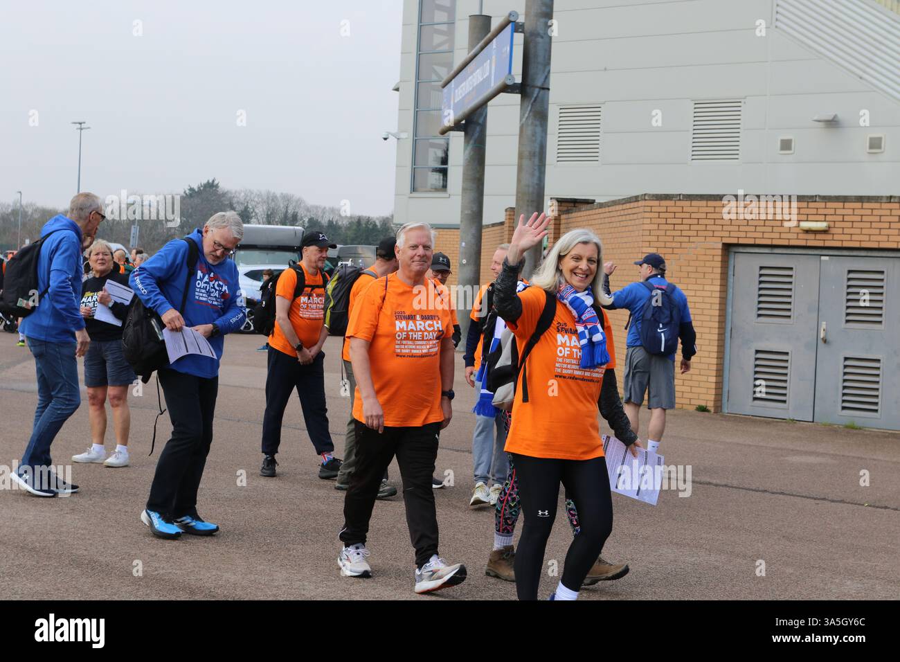 Colchester, UK. 23rd Mar, 2025. March of the Day II staged by the Darby ...