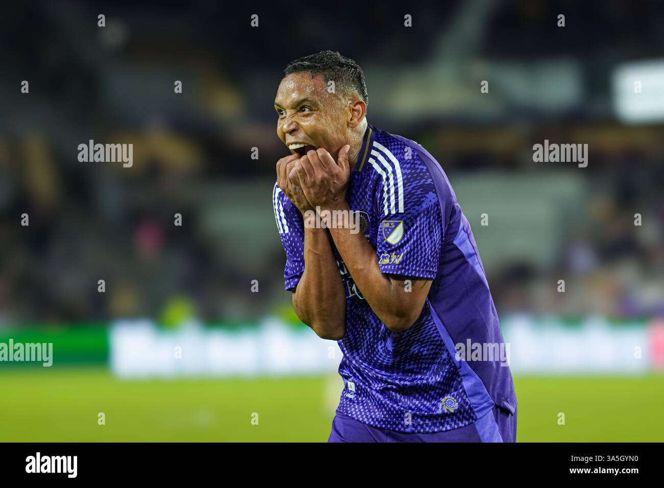 Orlando, Florida, USA, March 22, 2025, Orlando City SC player Luis ...