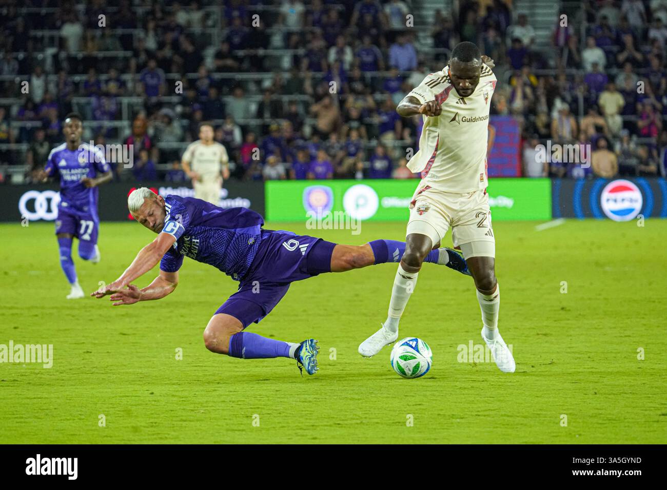 Orlando, Florida, USA, March 22, 2025, Orlando City SC defender Robin ...