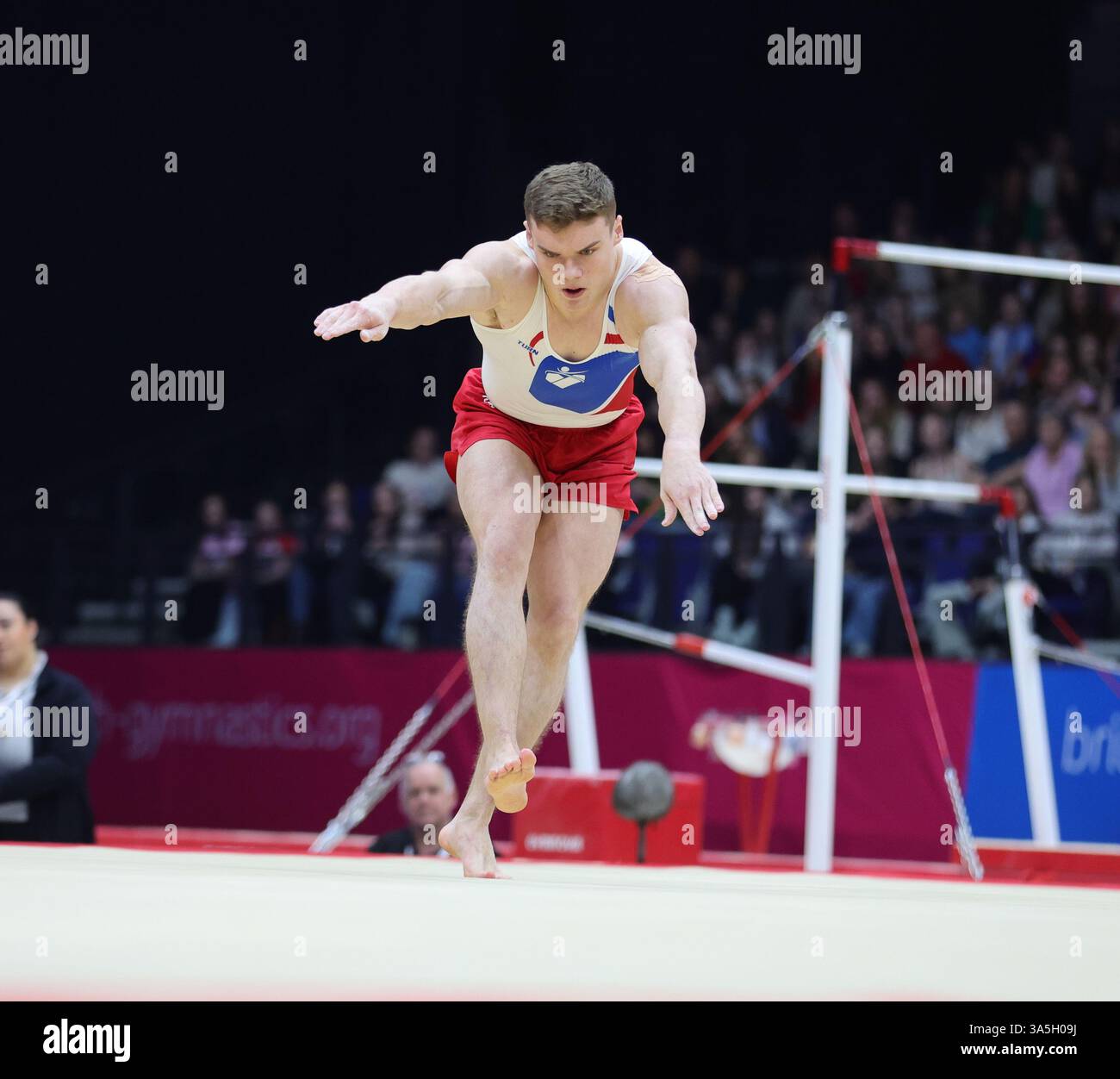 23rd March 2025, M&S Bank Arena, Liverpool, England; British Gymnastics ...