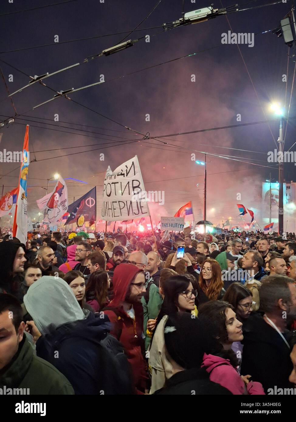 Student protests serbia hi-res stock photography and images - Alamy