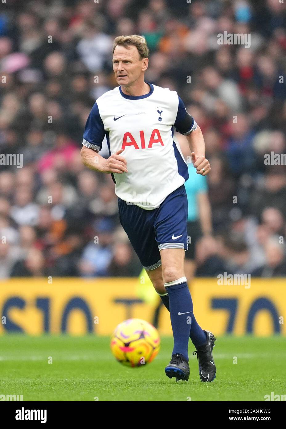 Tottenham Hotspur's Teddy Sheringham during the friendly match at the ...
