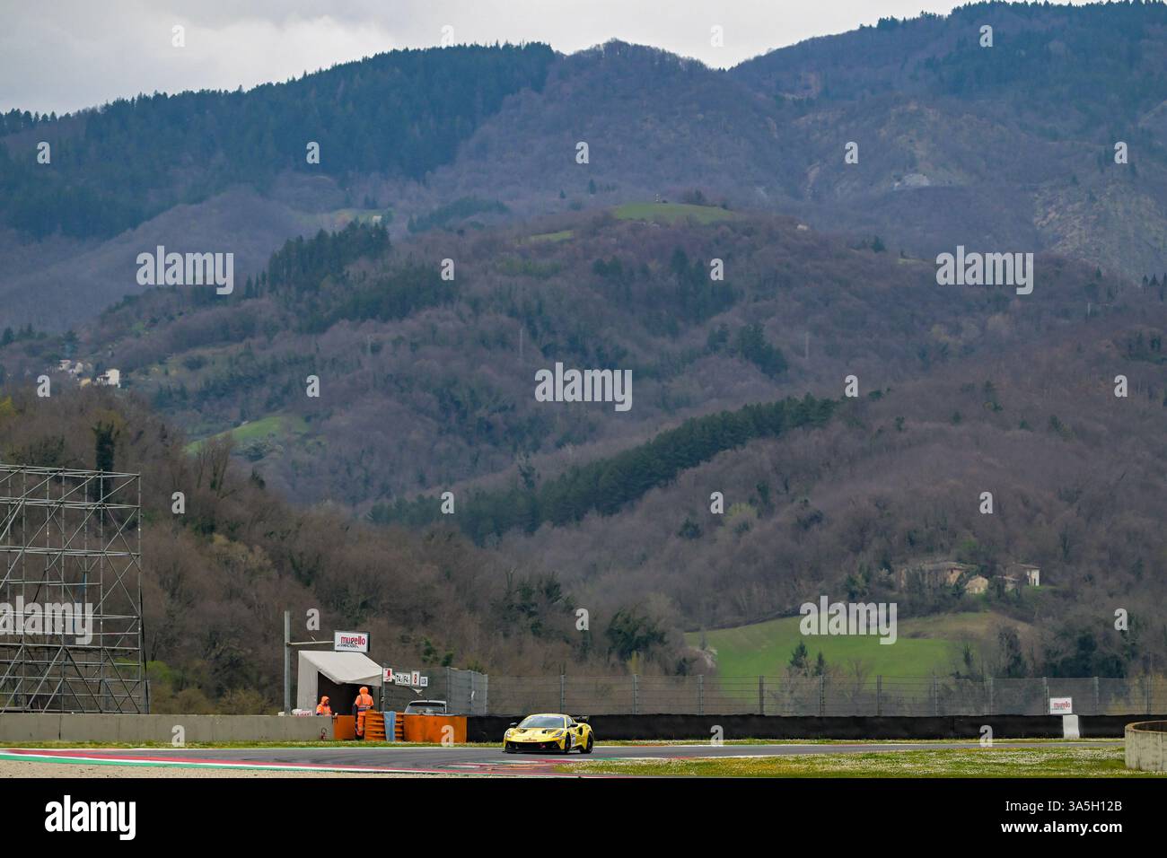 Mugello, Italy. 23rd Mar, 2025. GT4 426 Lotus PB Racing ITA Lotus Emira ...