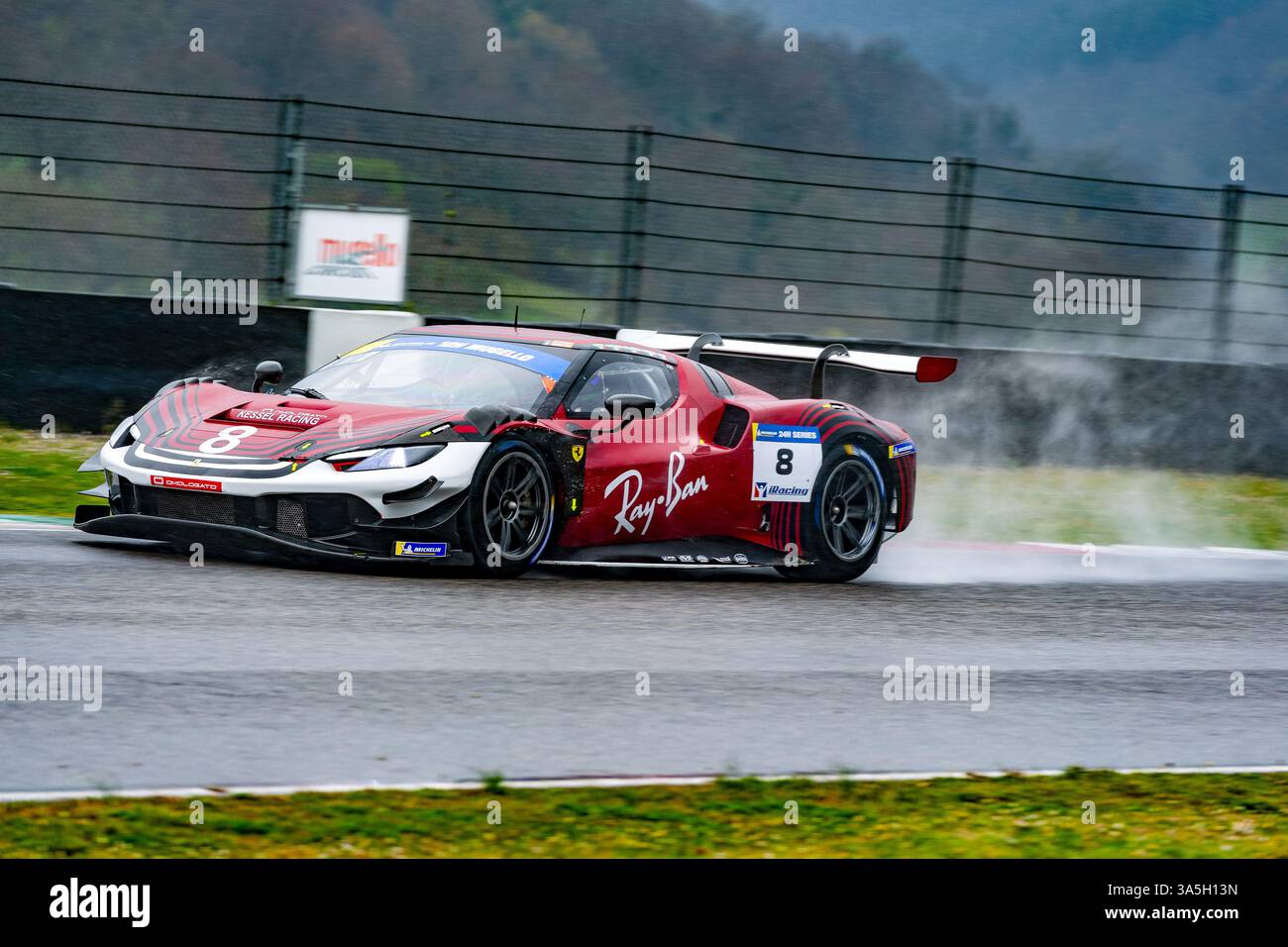 Mugello, Italy. 23rd Mar, 2025. GT3 8 CCC Kessel Racing CHE Ferrari 296 ...