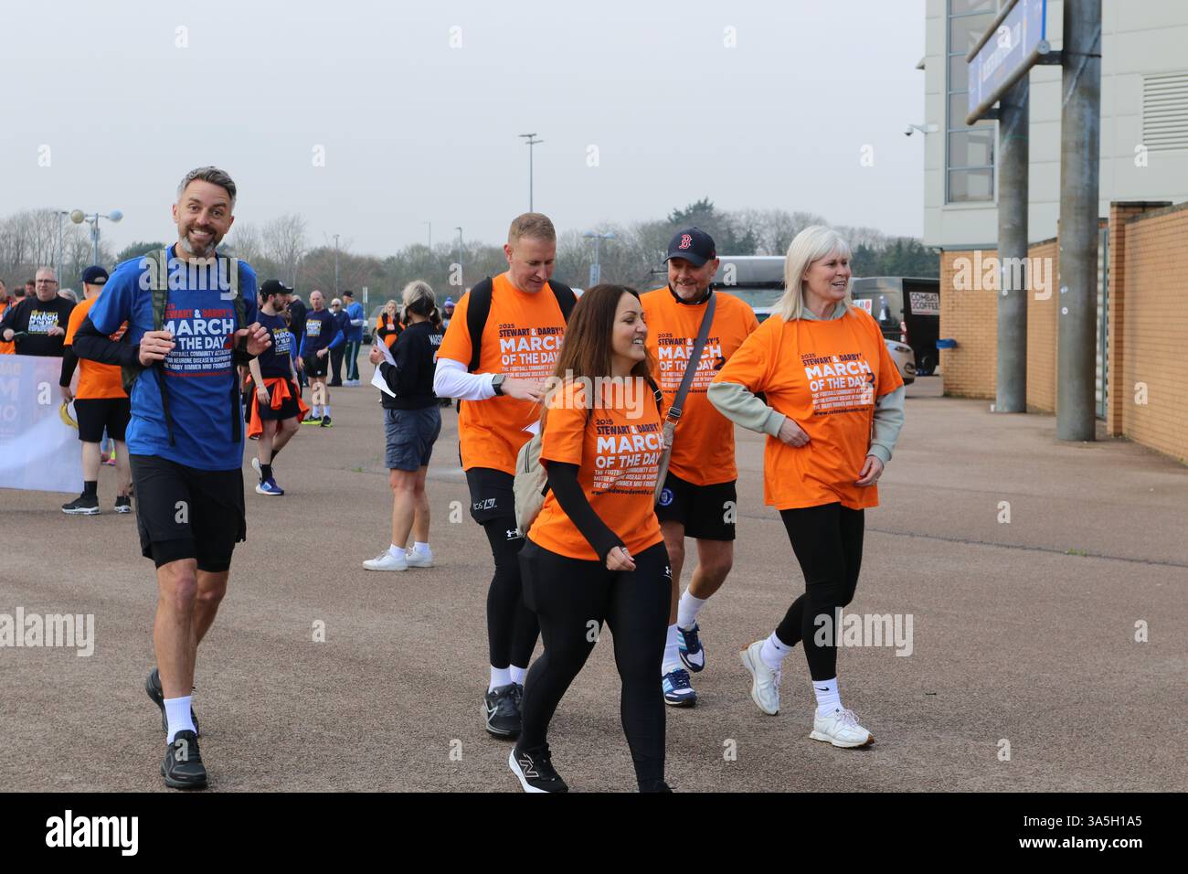 Colchester, UK. 23rd Mar, 2025. March of the Day II staged by the Darby ...