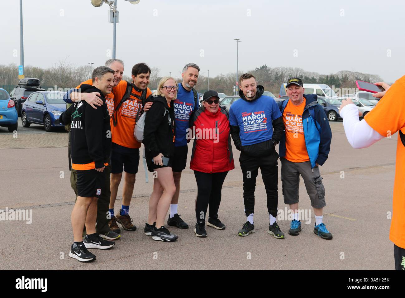 Colchester, UK. 23rd Mar, 2025. March of the Day II staged by the Darby ...