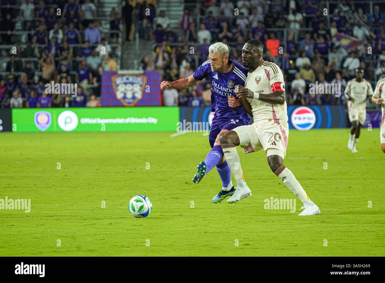 Orlando, Florida, USA, March 22, 2025, Orlando City SC defender Robin ...