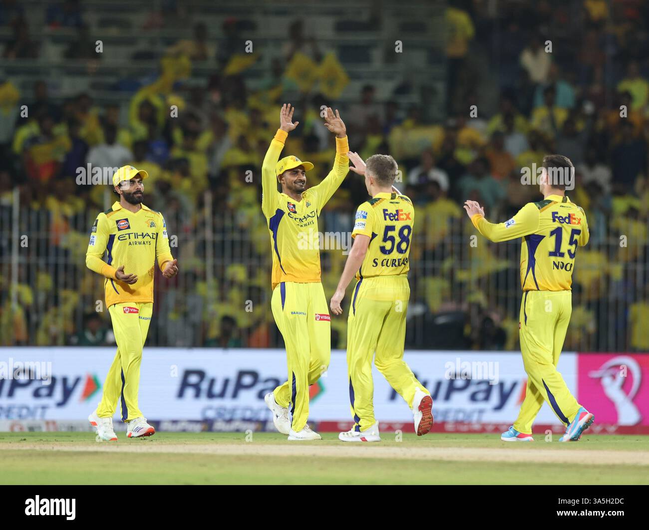 Chennai, India. 23rd Mar, 2025. Cricket: IPL 2025 : Chennai Super Kings ...