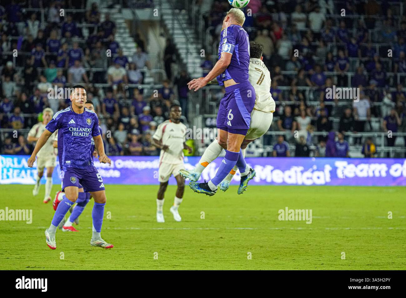 Orlando, Florida, USA, March 22, 2025, Orlando City SC defender Robin ...