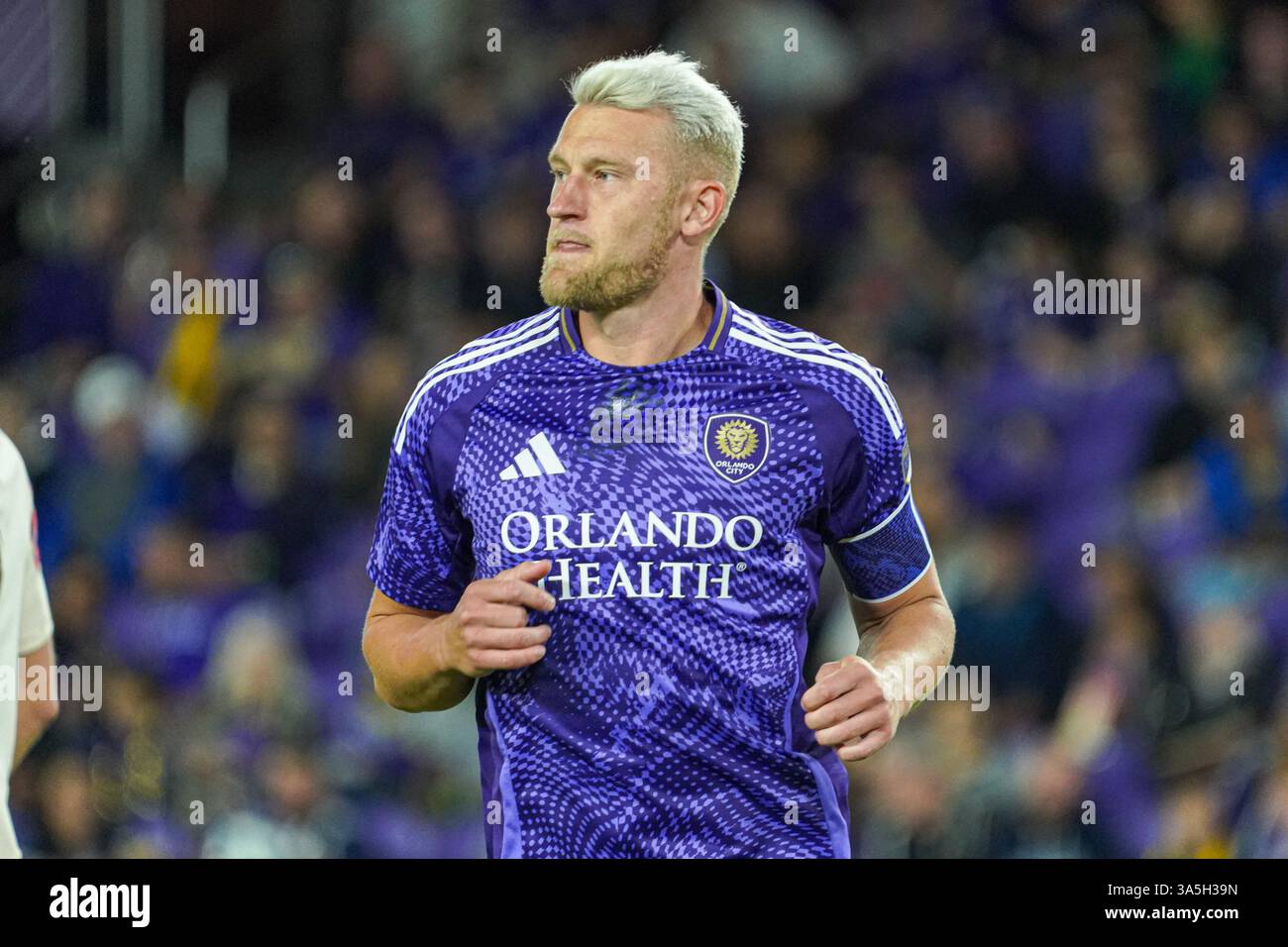 Orlando, Florida, USA, March 22, 2025, Orlando City SC Captain Robin ...