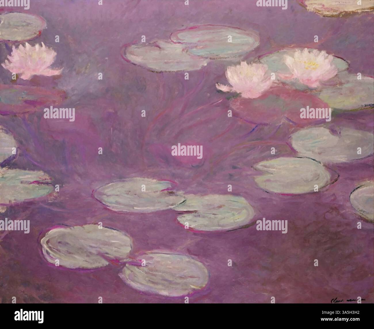 Claude monet ninfee hi-res stock photography and images - Alamy