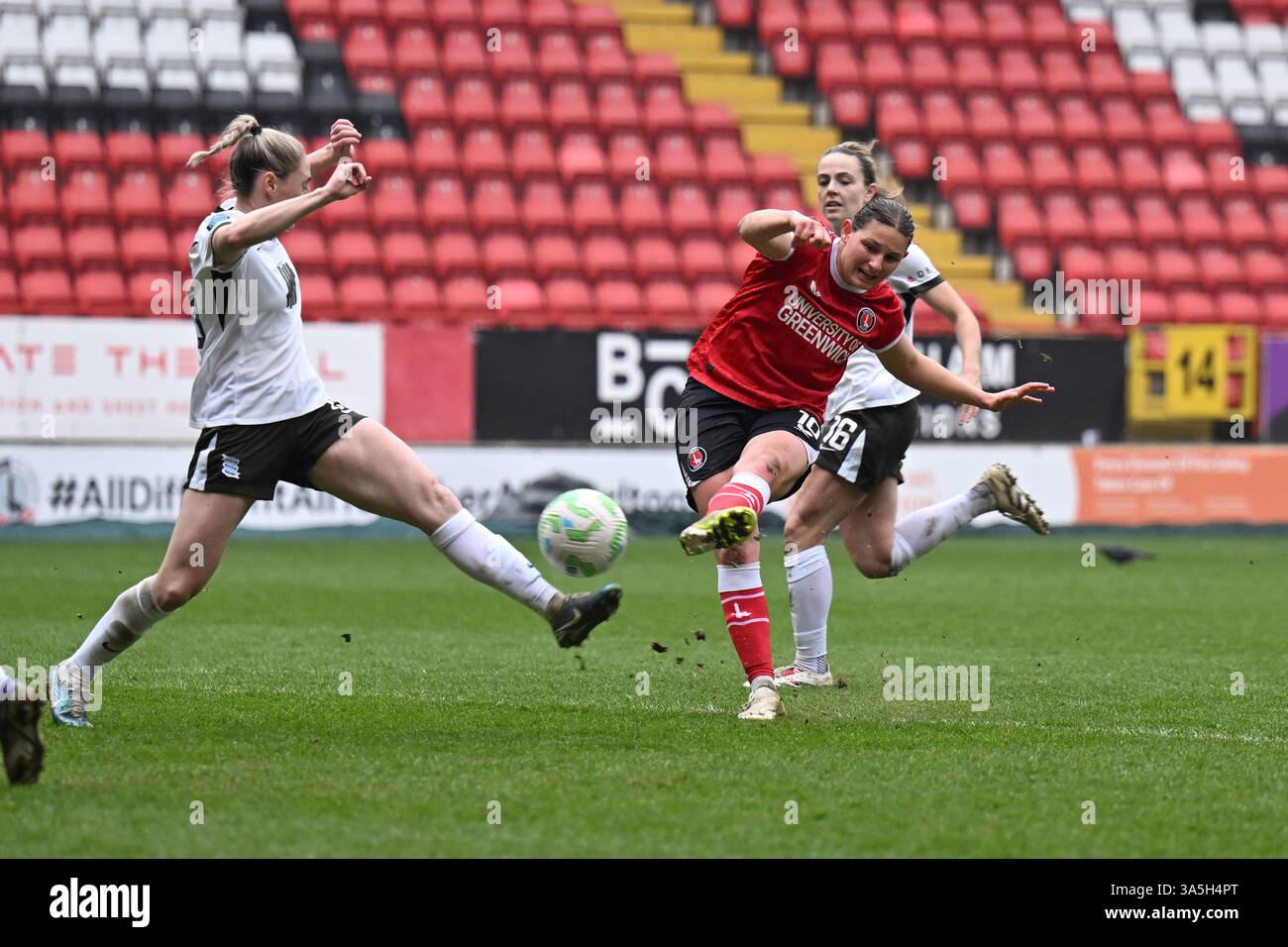 LONDON, UK - 21st March 2025: Melissa Filis of Charlton Athletic Women ...