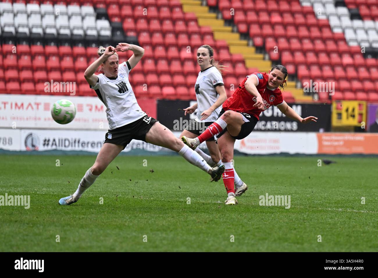 LONDON, UK - 21st March 2025: Melissa Filis of Charlton Athletic Women ...