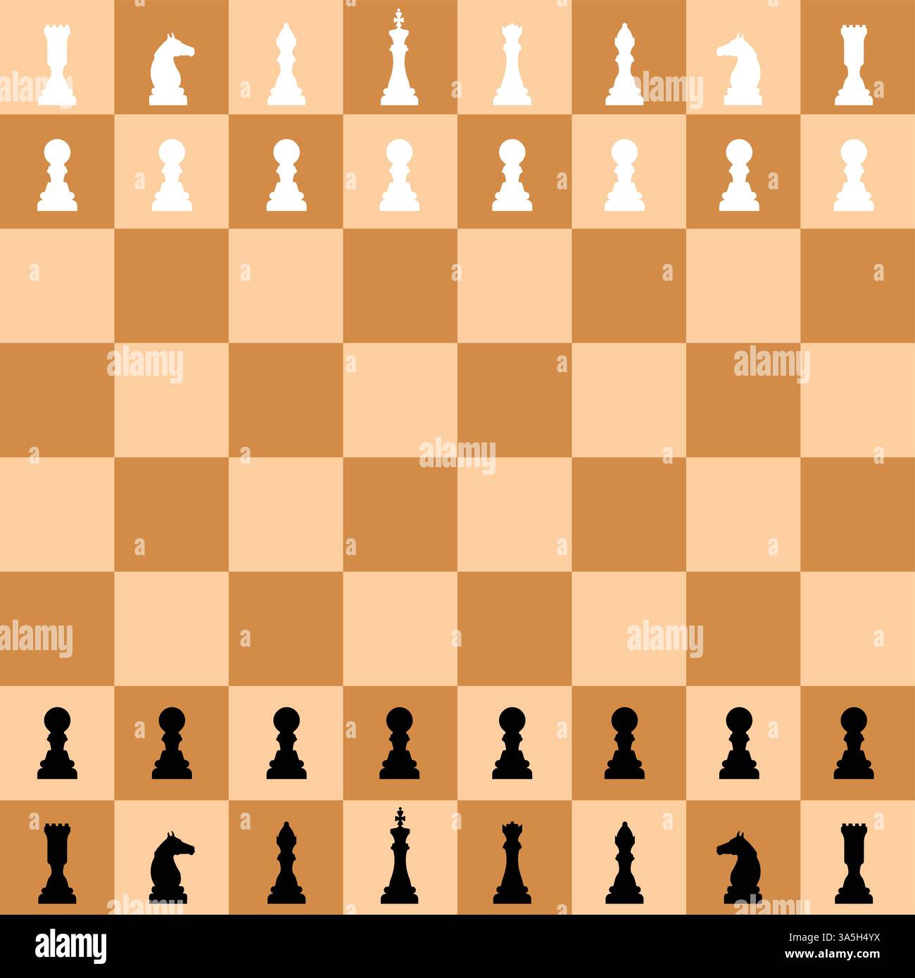 Brown and light brown chess board all dice on chess, art chess ...