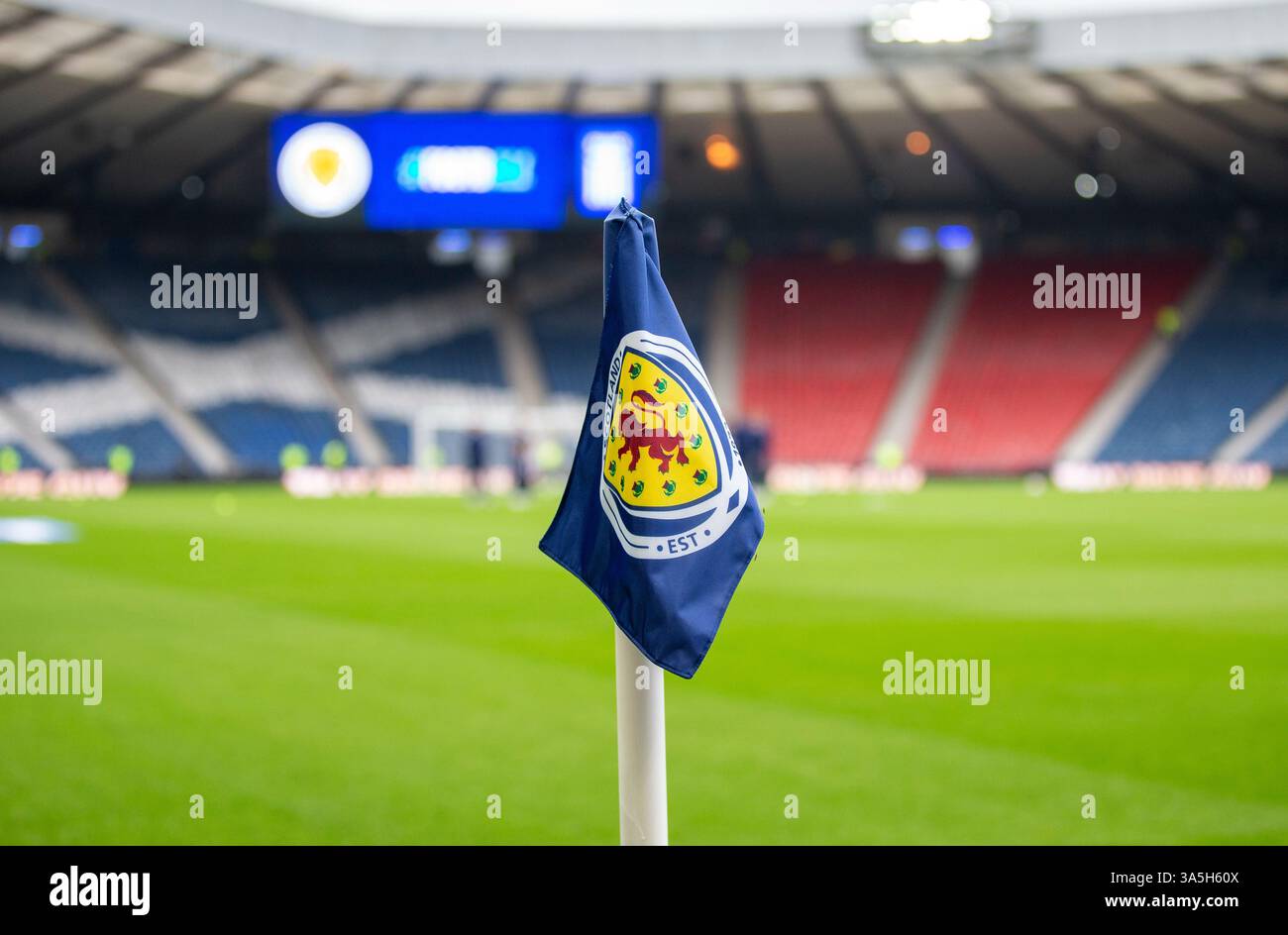 Hampden Park, Glasgow, UK. 23rd Mar, 2025. UEFA Nations League Play ...