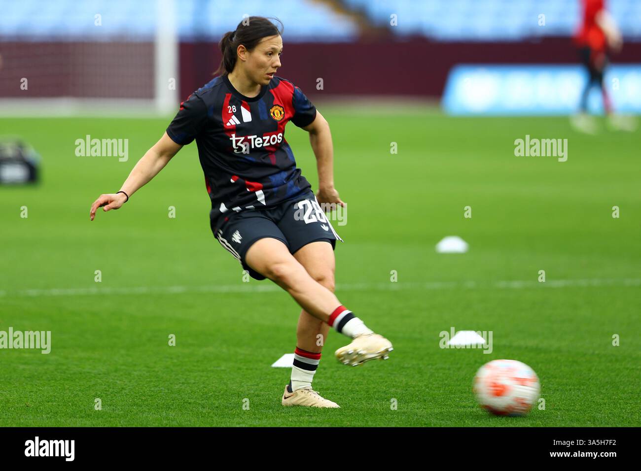 Birmingham, UK. 23rd Mar, 2025. Rachel Williams of Manchester United ...