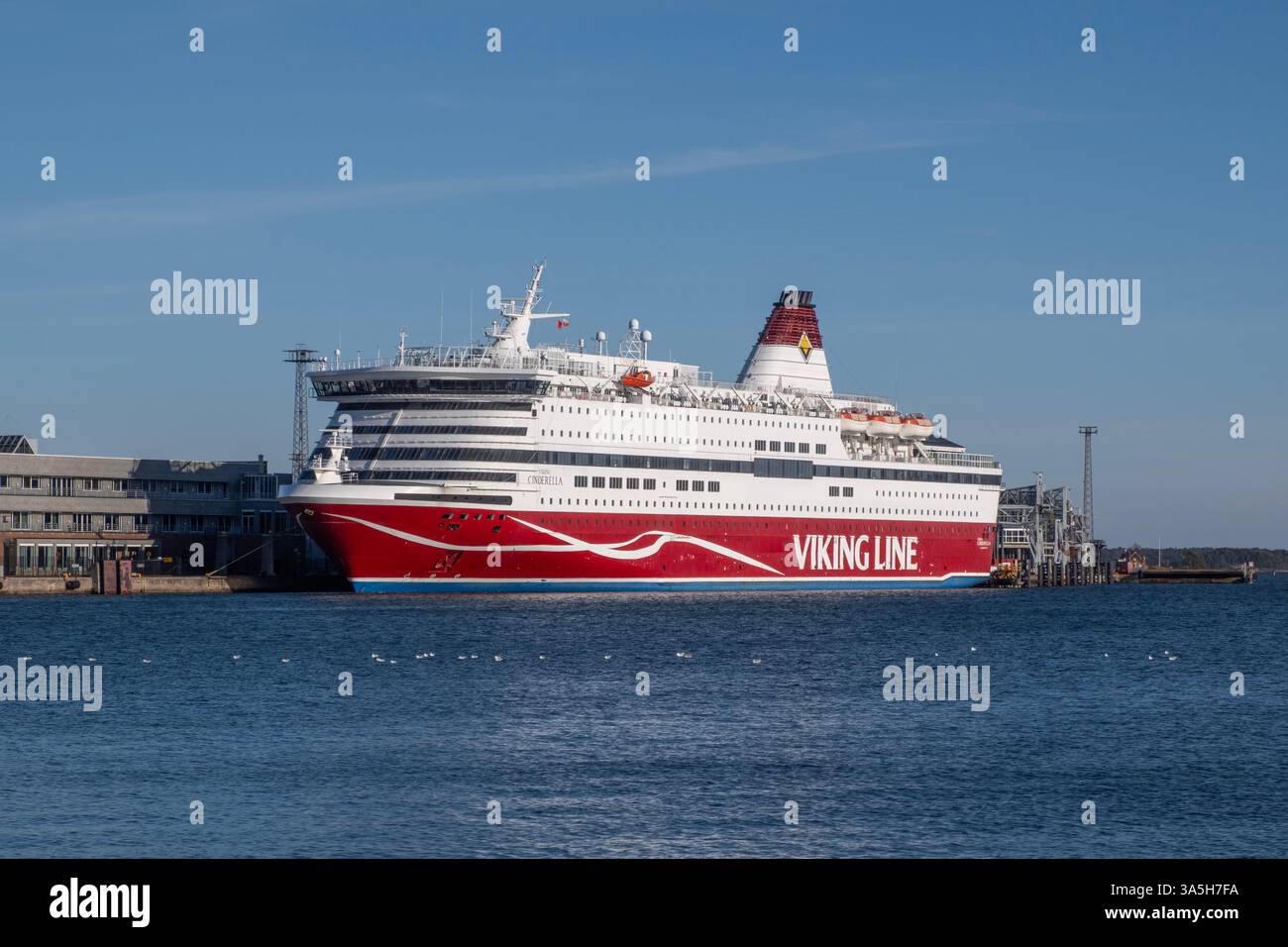 Viking line cruise ferry, MS Viking Cinderella in her home port of Stockholm Stock Photo - Alamy