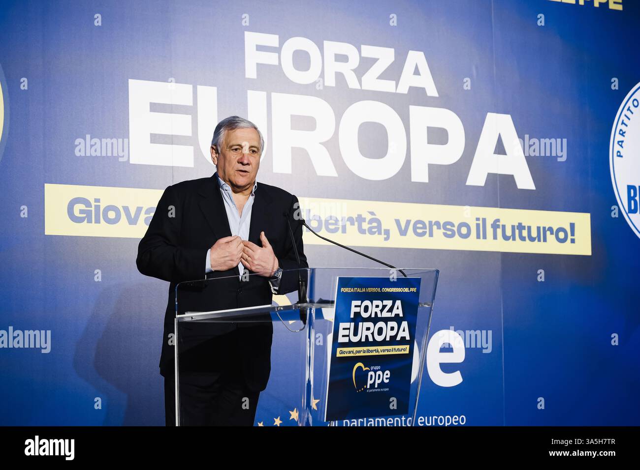 Milan, The Forza Europa Giovani event, for freedom, towards the Future ...