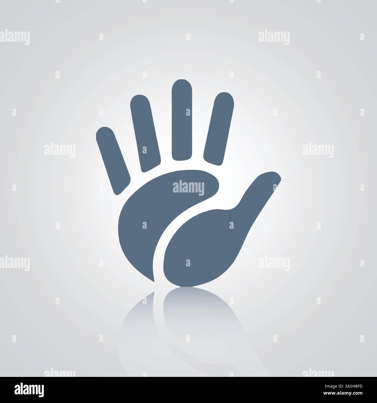 Full stop finger Stock Vector Images - Alamy