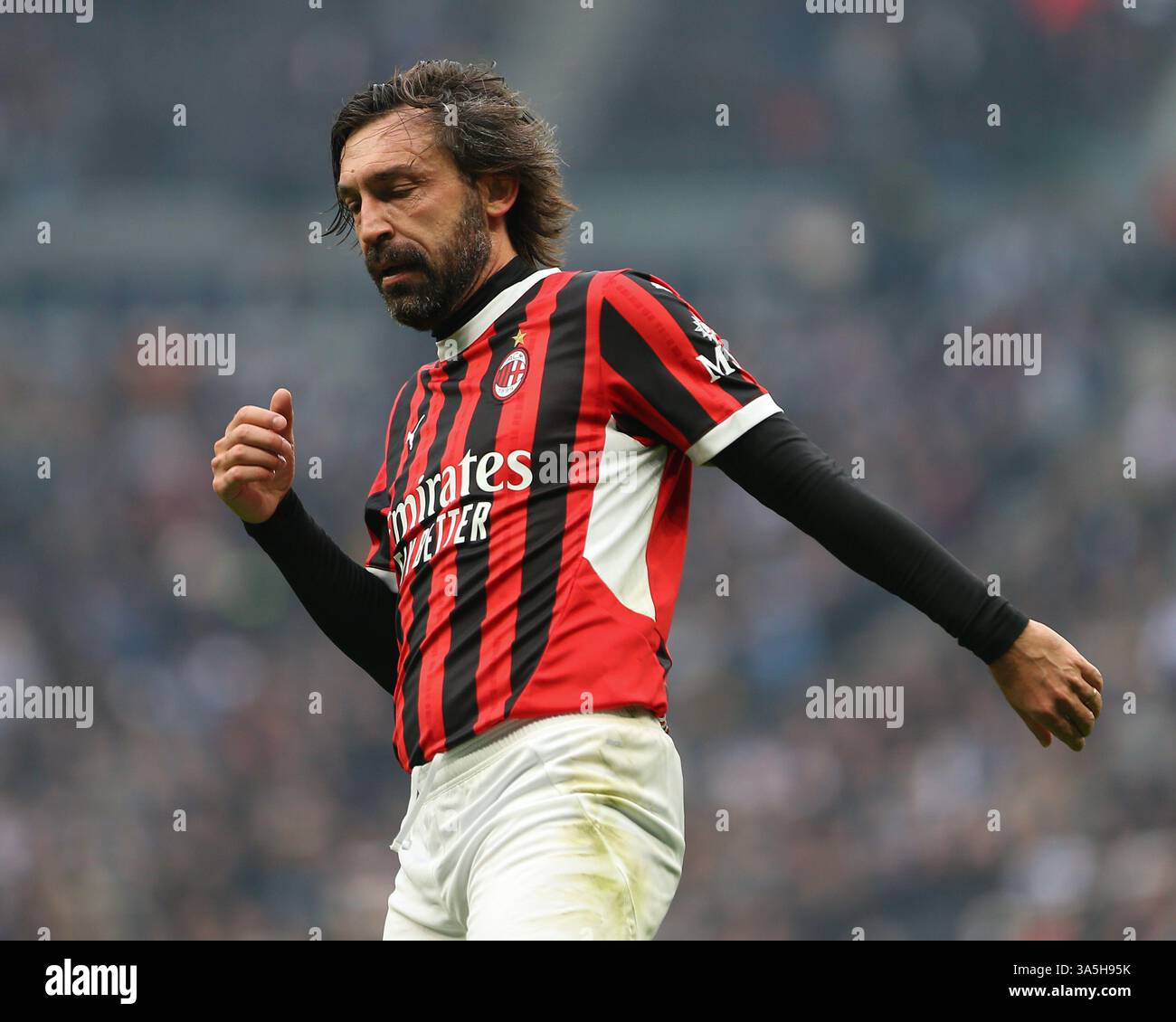 North London, England, March 23 2025: Andrea Pirlo (21 AC Milan Glorie ...