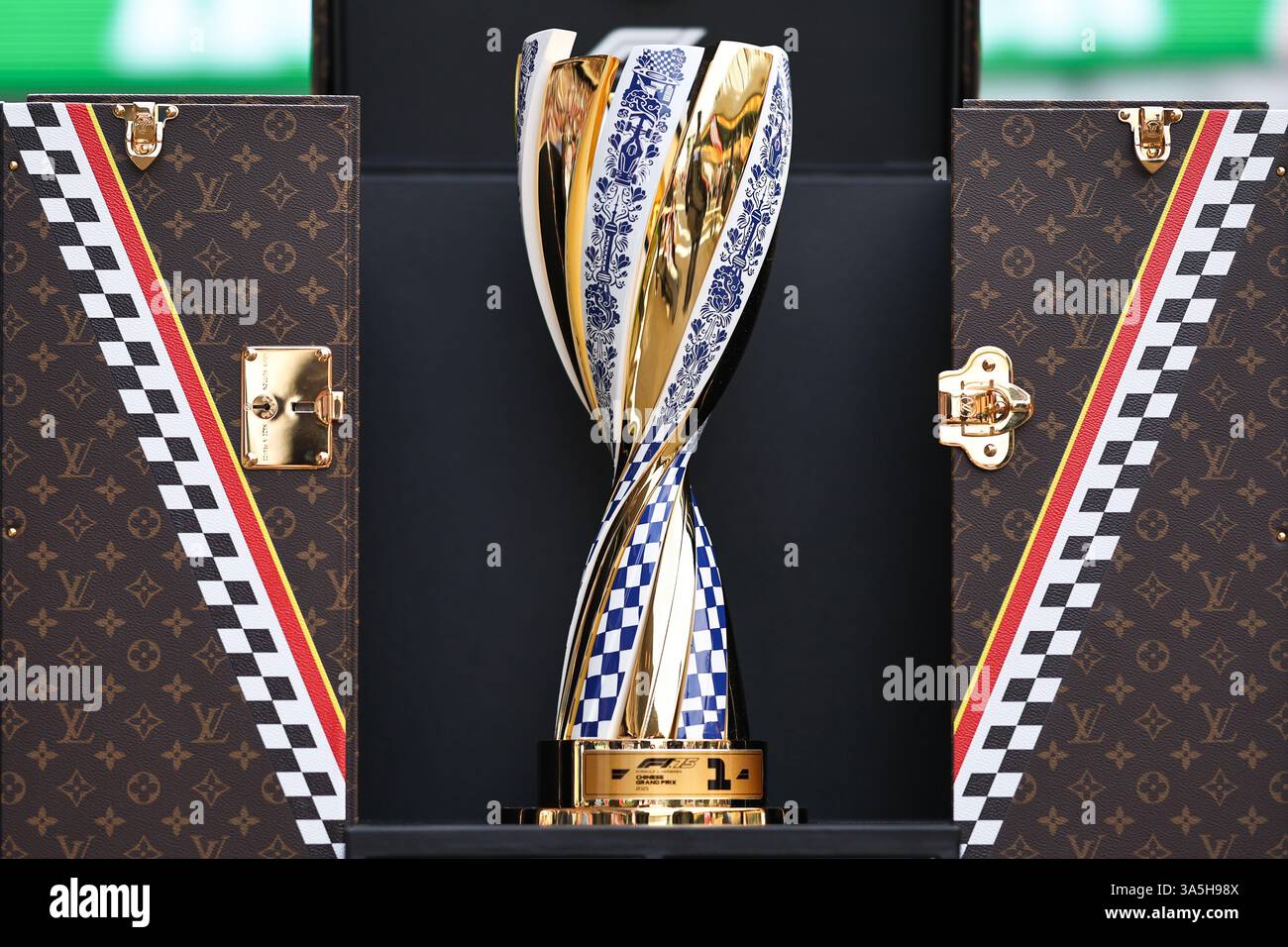 SHANGHAI, CHINA- MARCH 23: Chinese GP Winner Trophy during the F1 Grand ...