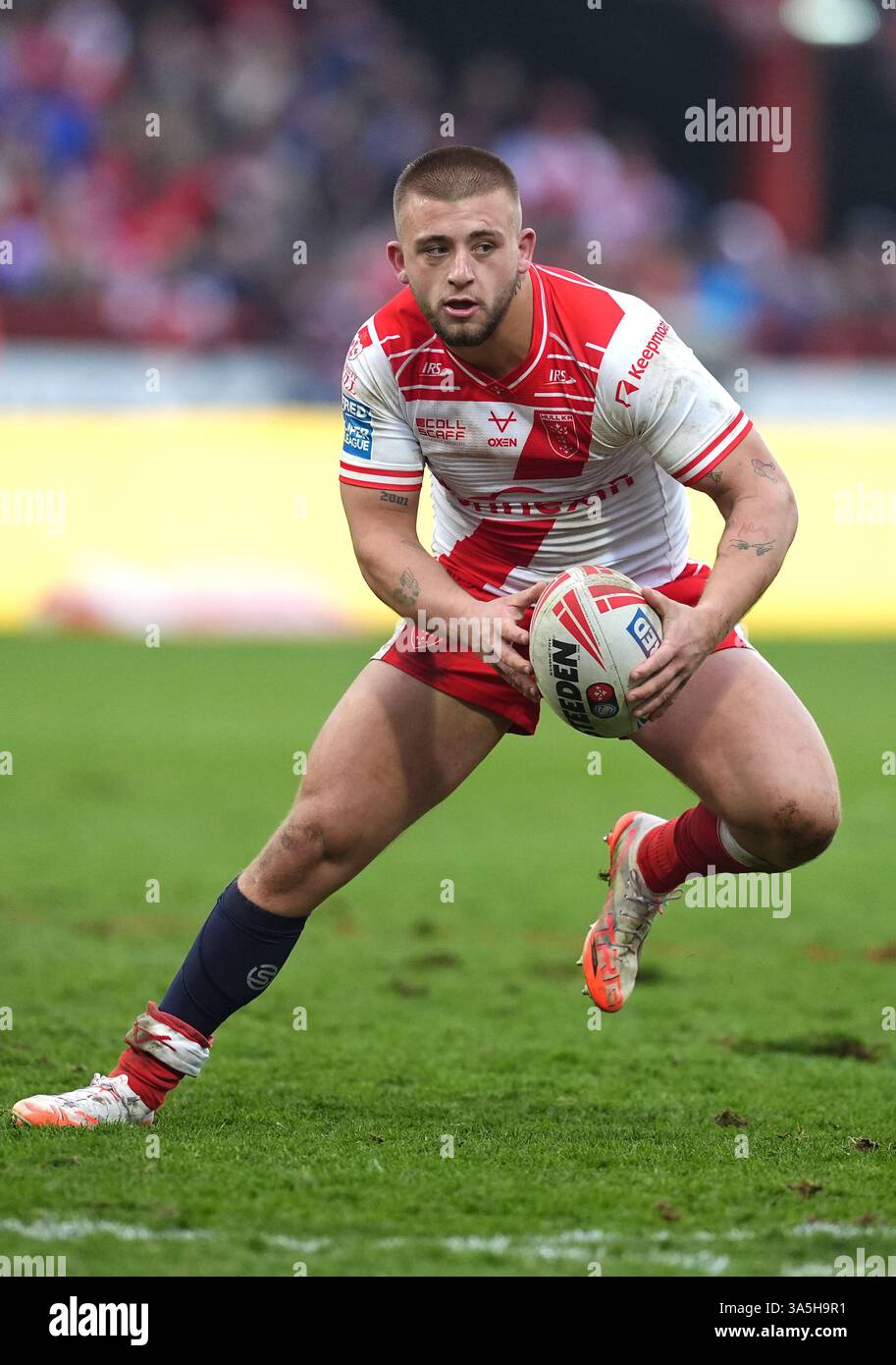Hull KR's Mikey Lewis in action during the Betfred Super League match ...