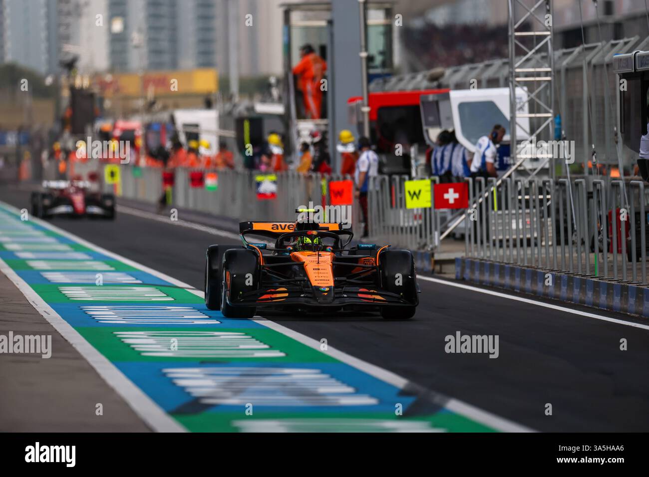 Shanghai, China. 23rd Mar, 2025. SHANGHAI, CHINA- MARCH 23: Lando ...