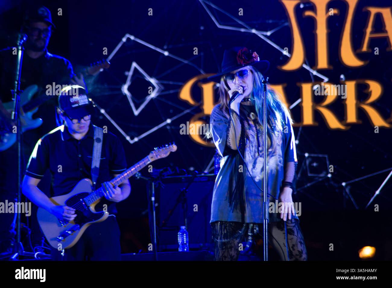Maricela Rodríguez Morales, known as ‘Maria Barracuda’ performs on ...