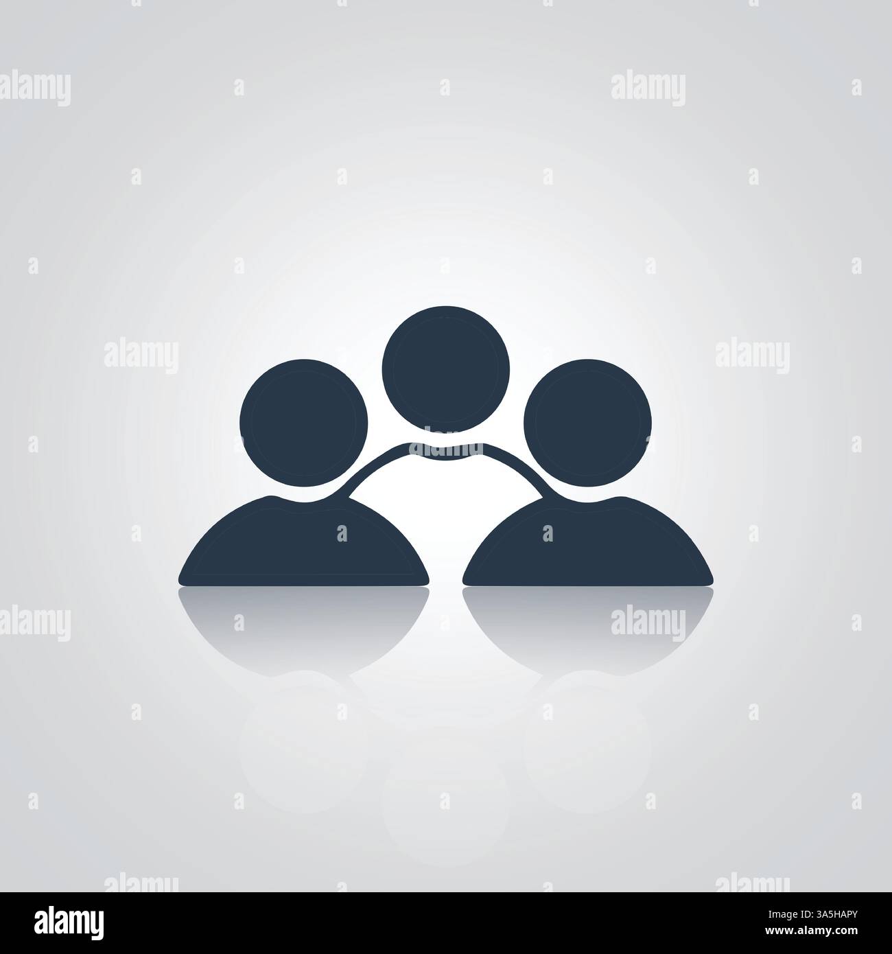 Communities multiple person icons, Group team icons, signs, and a ...