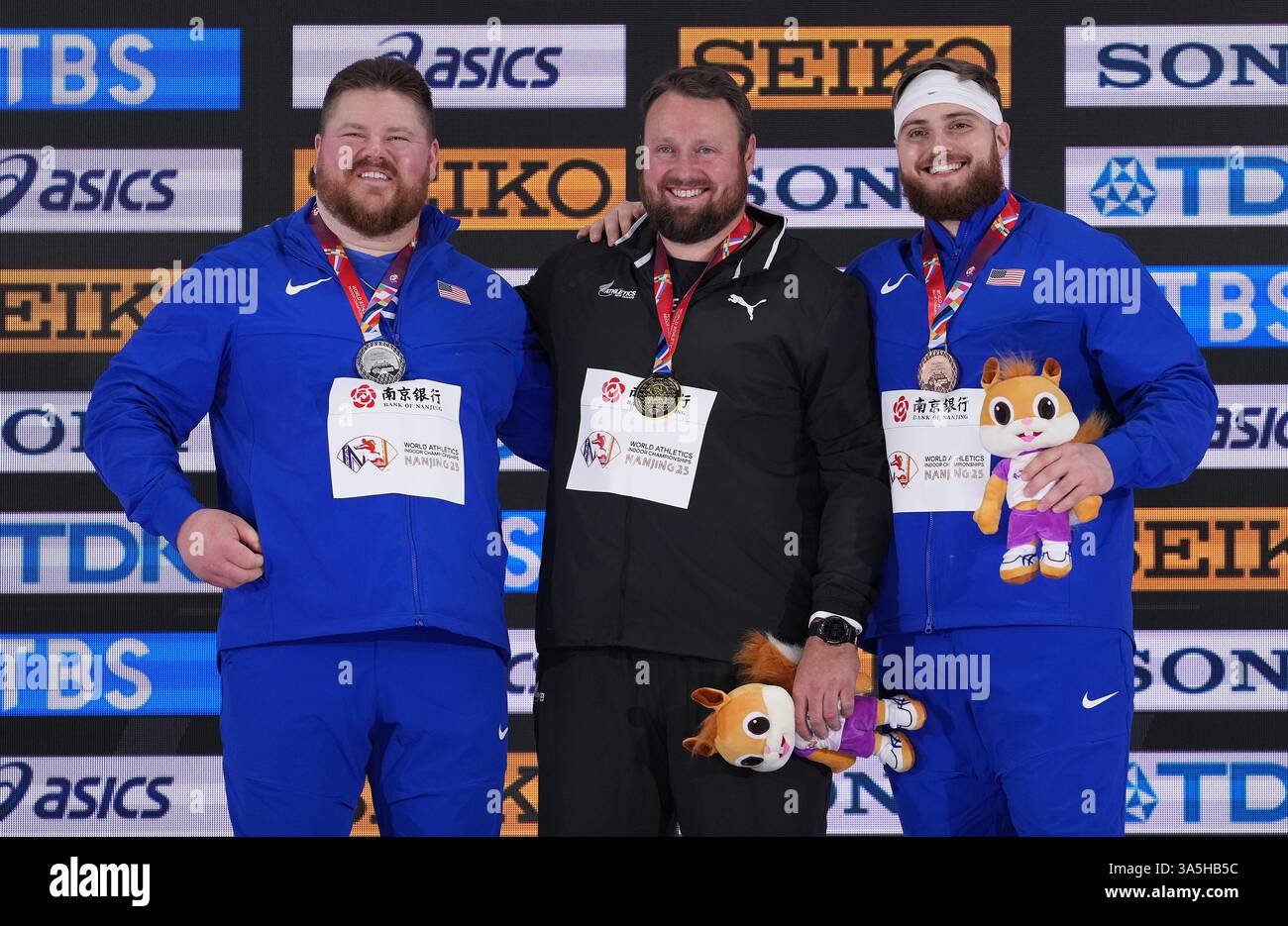 Nanjing, China's Jiangsu Province. 23rd Mar, 2025. (L-R) Silver ...