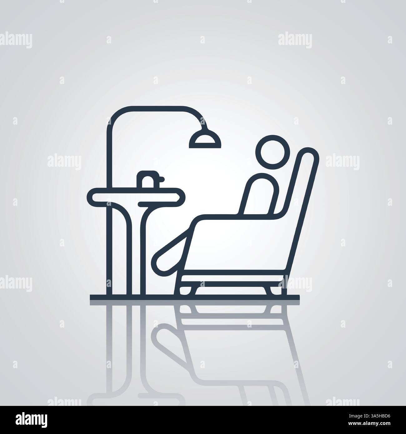 Light sitting therapy Stock Vector Images - Alamy
