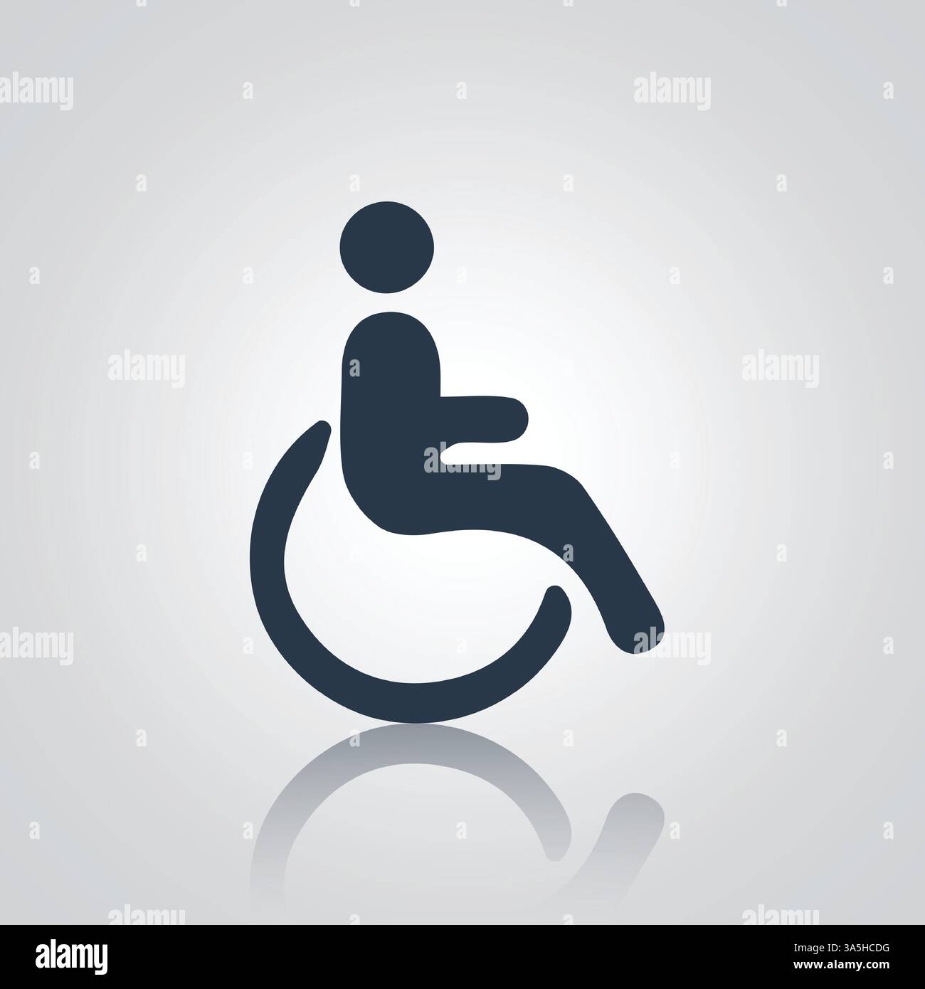 Pictograms of a wheelchair, toilet door, signs, icons Stock Vector ...
