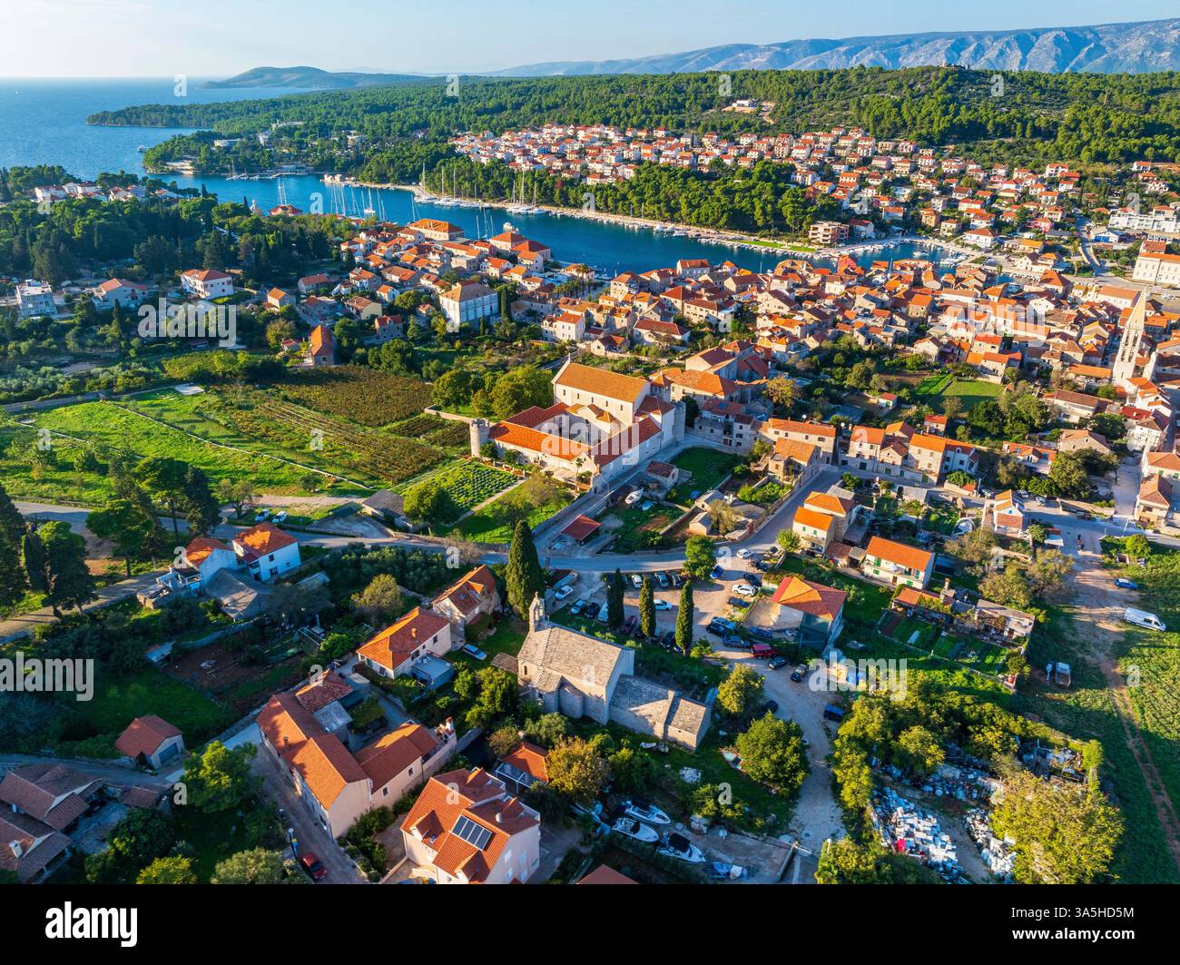 Stari grad, isalnd Hvar Stock Photo - Alamy