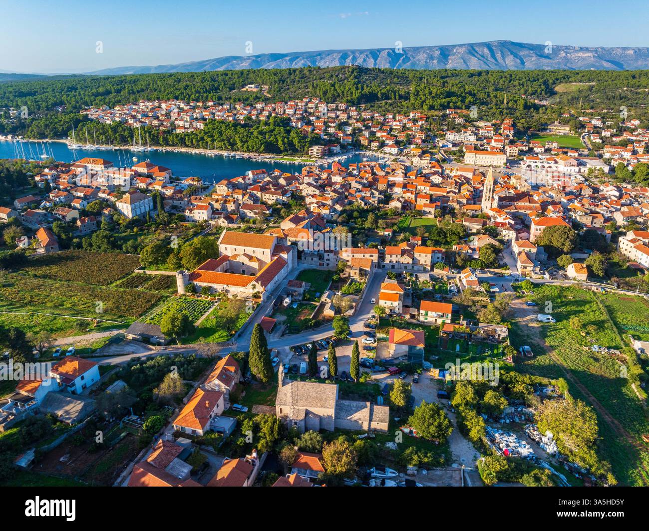 Stari grad, isalnd Hvar Stock Photo - Alamy