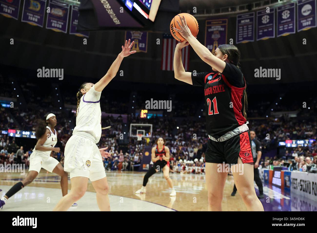 San Diego State Aztecs guard Nat Martinez (21) shoots a three-pointer ...