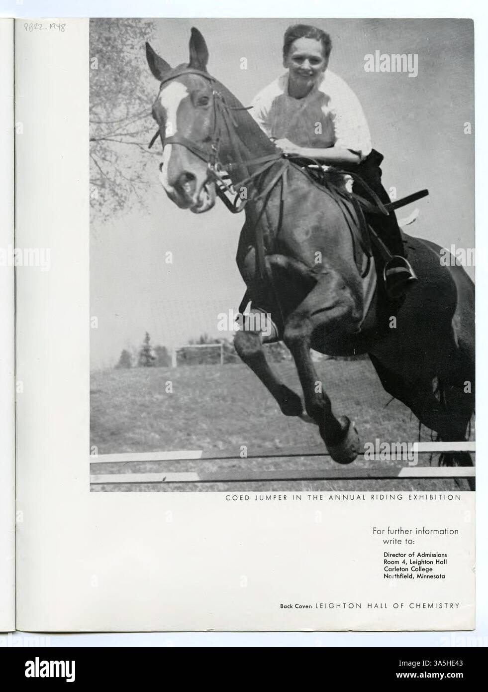 The 1948 Carleton College viewbook provided prospective students and ...