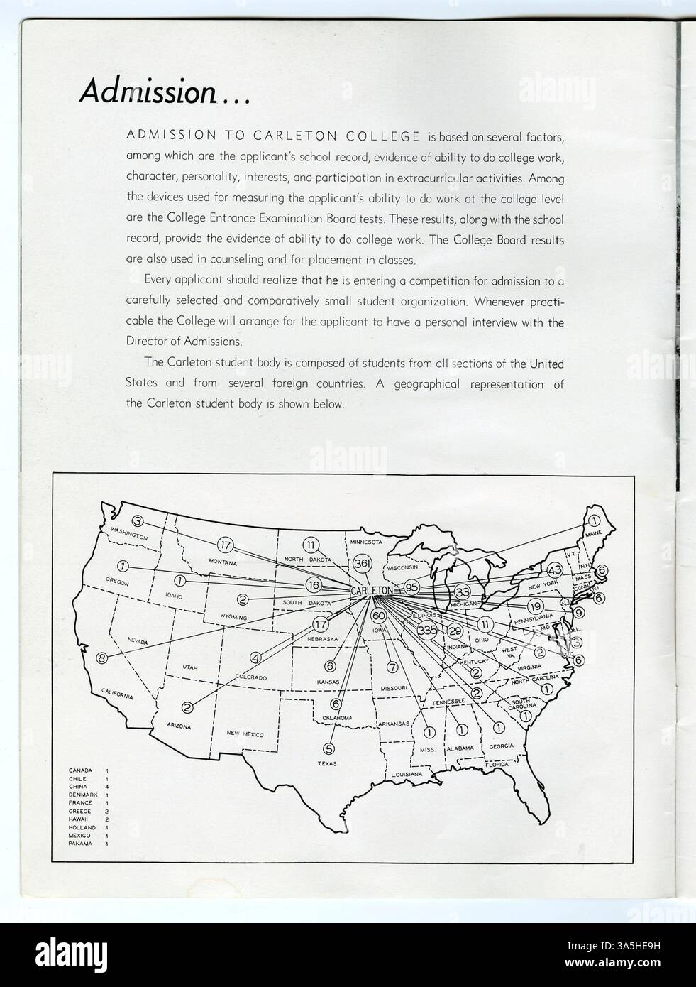 The carleton college 1950 viewbook provided an overview of acade hi-res ...