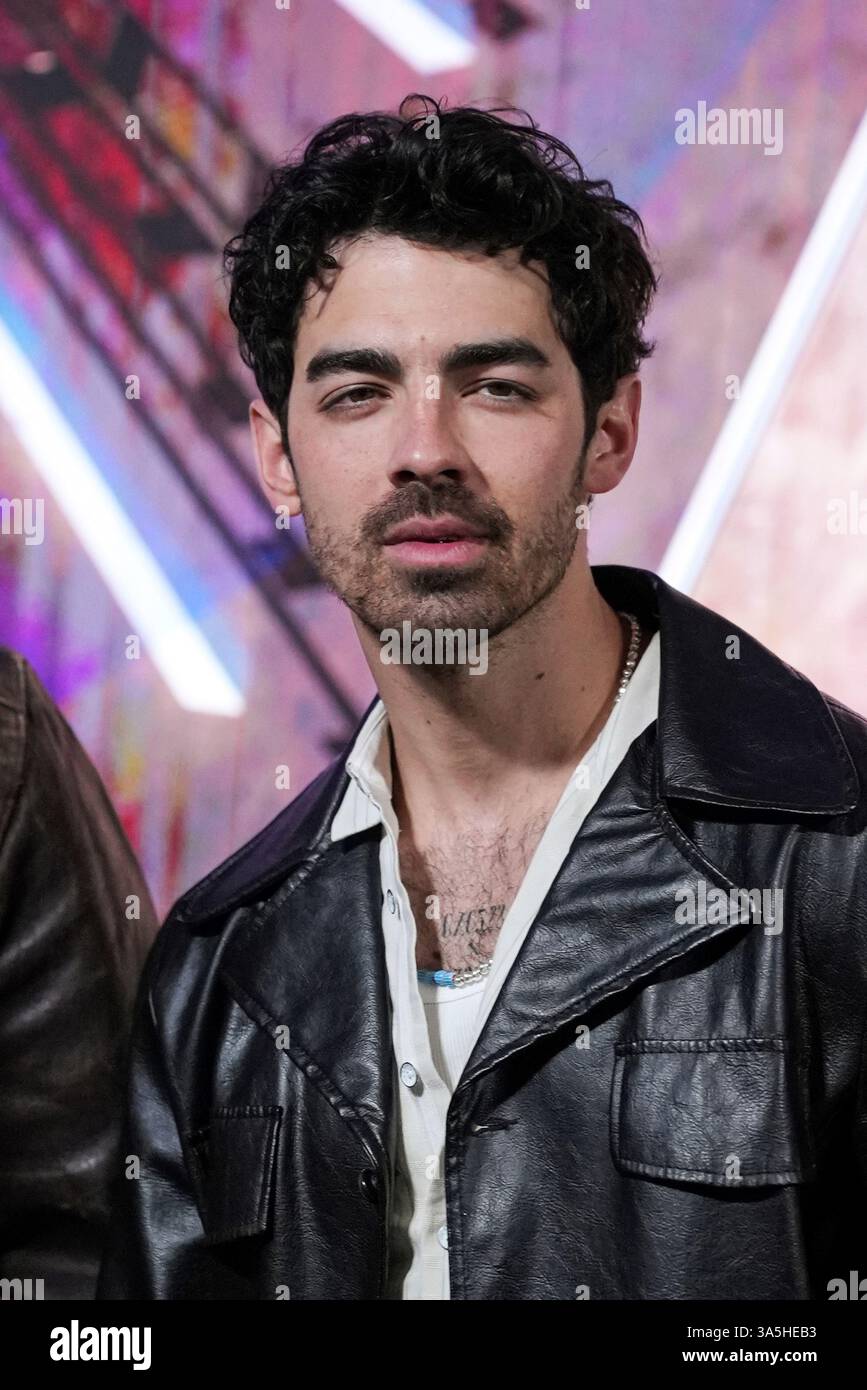 Photo by: Maureen Adarve/STAR MAX/IPx 2025 3/21/25 Joe Jonas of Jonas ...