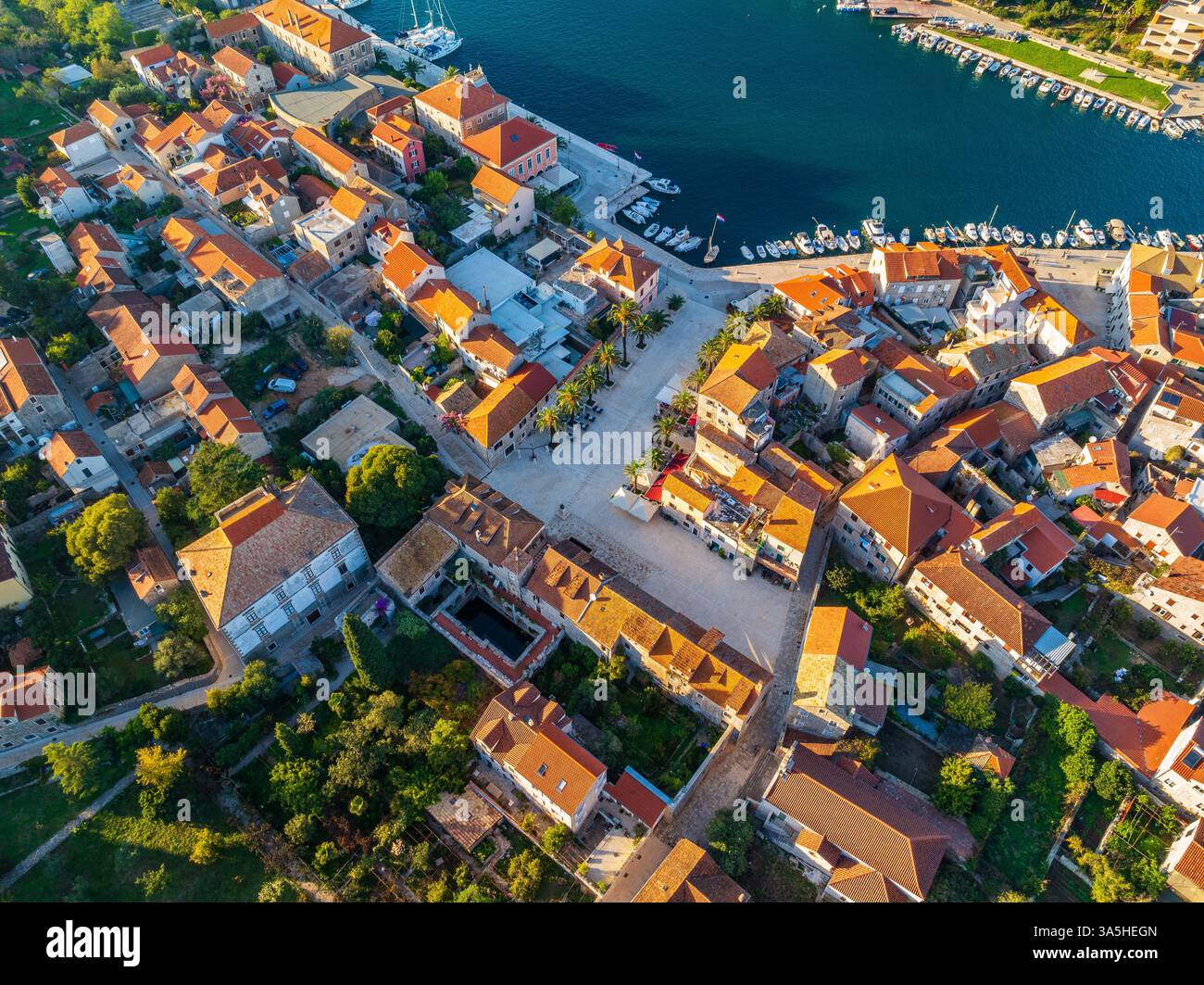 Stari grad, isalnd Hvar Stock Photo - Alamy