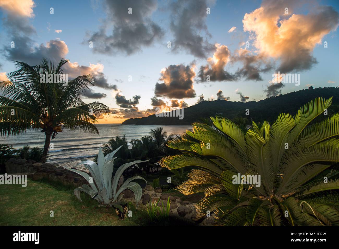 Pagua bay sunrise hi-res stock photography and images - Alamy
