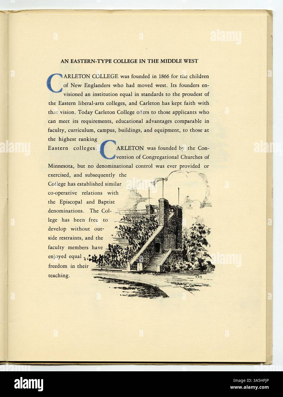This 1934 viewbook for Carleton College offered a comprehensive look at ...