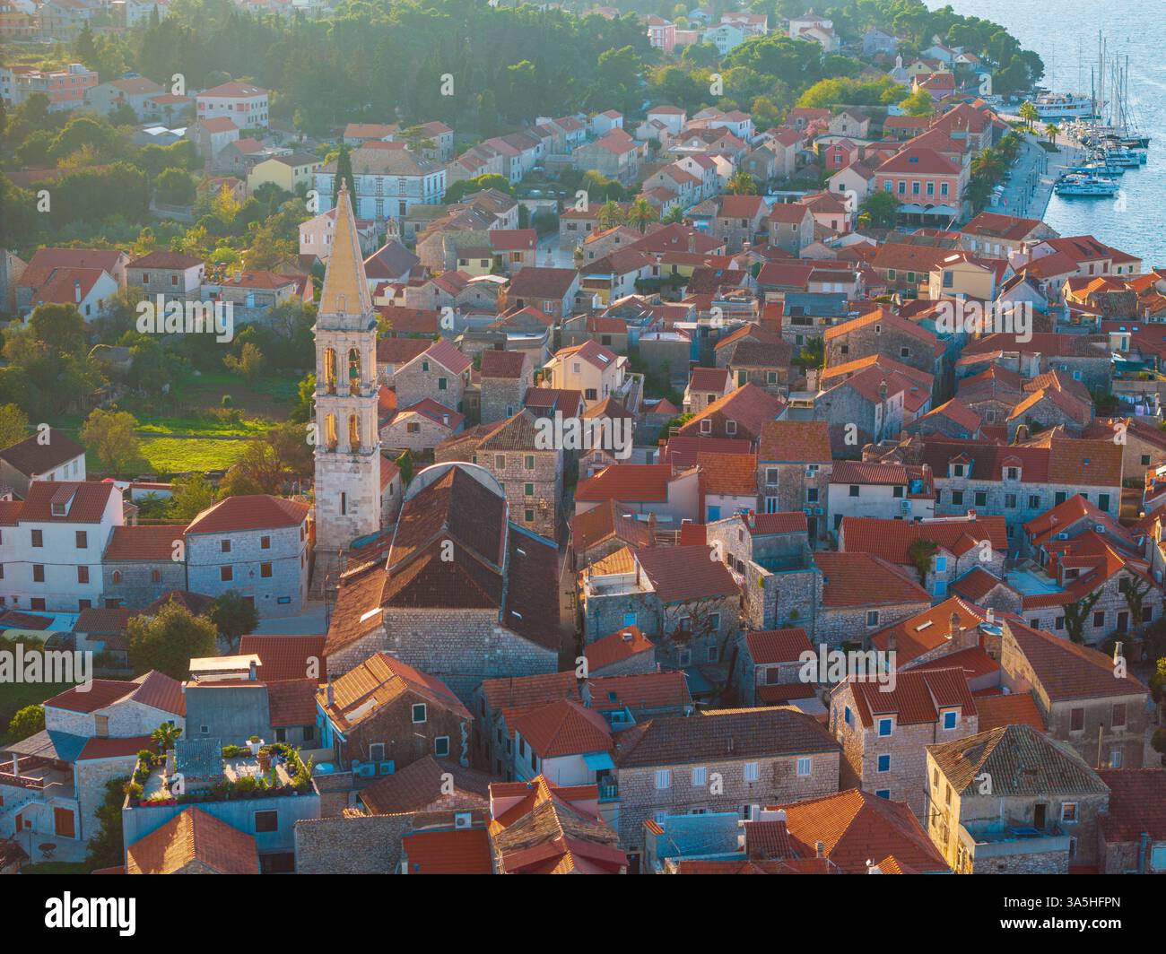 Stari grad, isalnd Hvar Stock Photo - Alamy