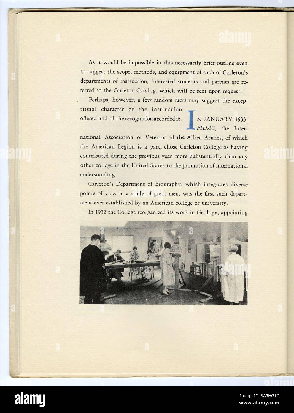 1930s college brochures hi-res stock photography and images - Alamy