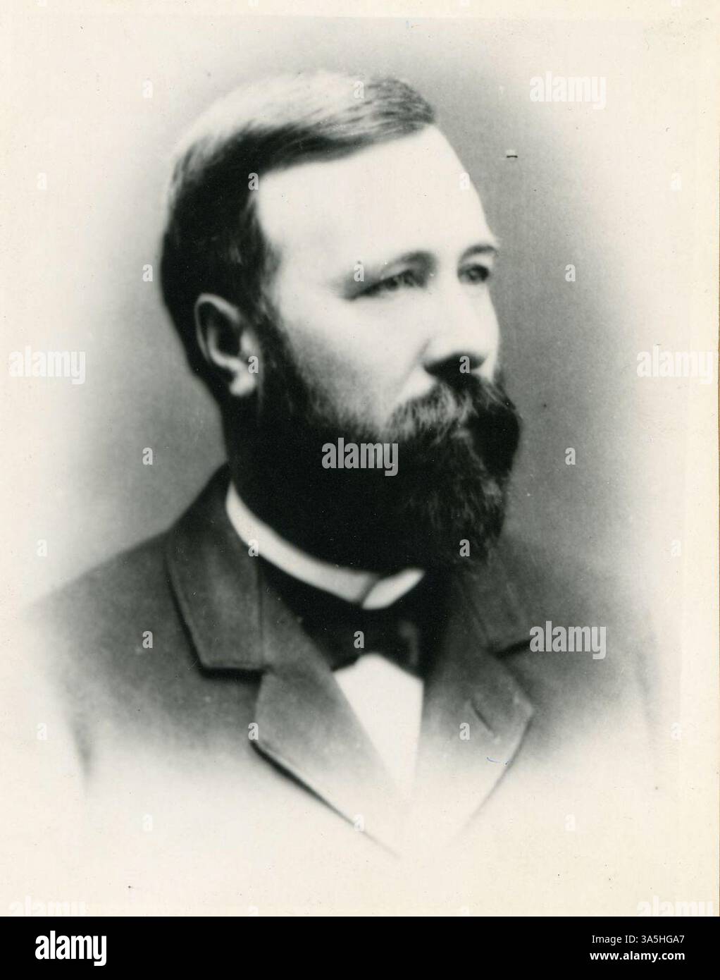 A photograph of Horace Goodhue, Carleton College's first faculty member ...